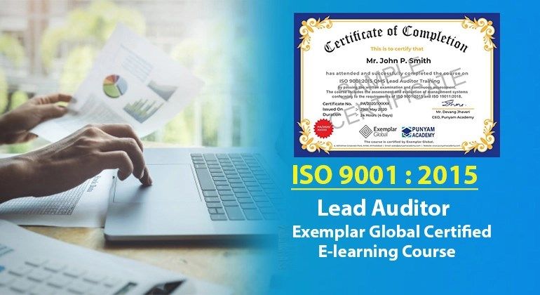 Punyam's IMS and ISO 9001 Auditor Training Courses Cross Significant ...